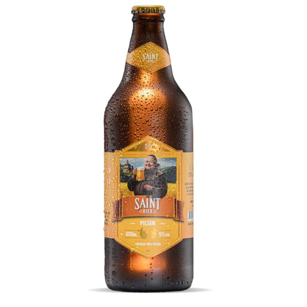 Cerveja Brasileira SAINT BIER Pilsen Premium 600ml